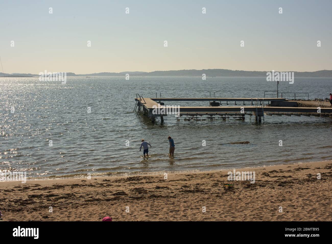 Landscape almost empty beach hi-res stock photography and images - Alamy