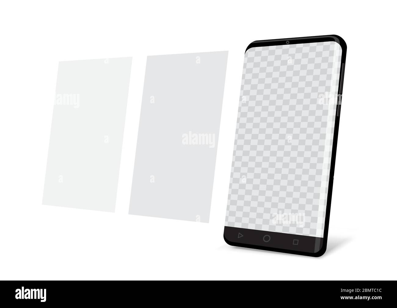 Transparent screen Stock Vector Images - Alamy