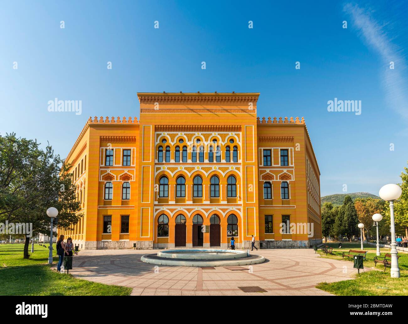 Gimnazija Mostar, Gymnasium building, 1896, historic secondary school ...