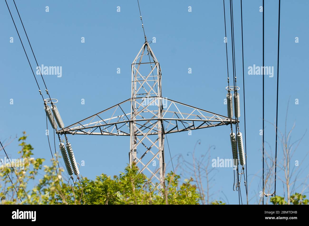 Overhead Line Tower High Resolution Stock Photography and Images - Alamy