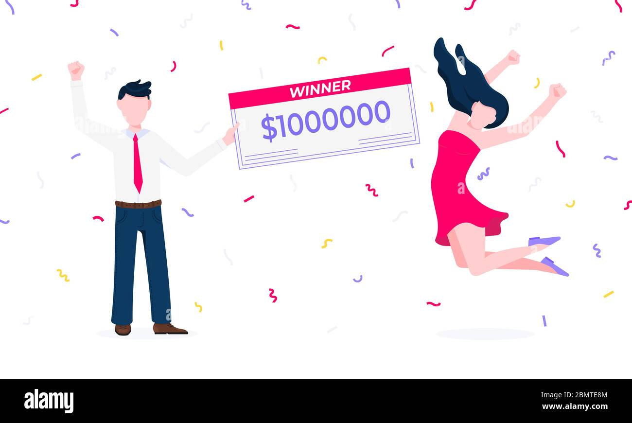 Winners cheque hi-res stock photography and images - Alamy