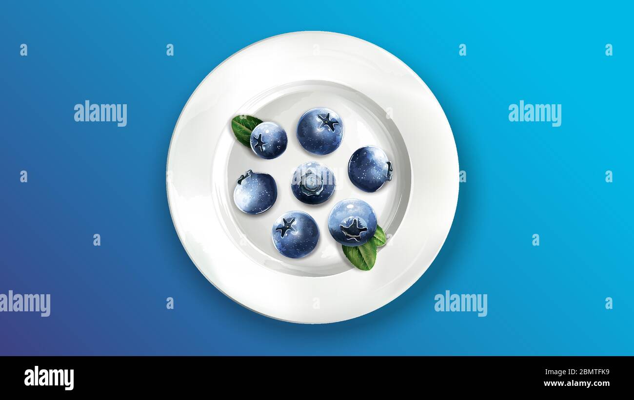 Eco food composition Stock Vector Images - Alamy