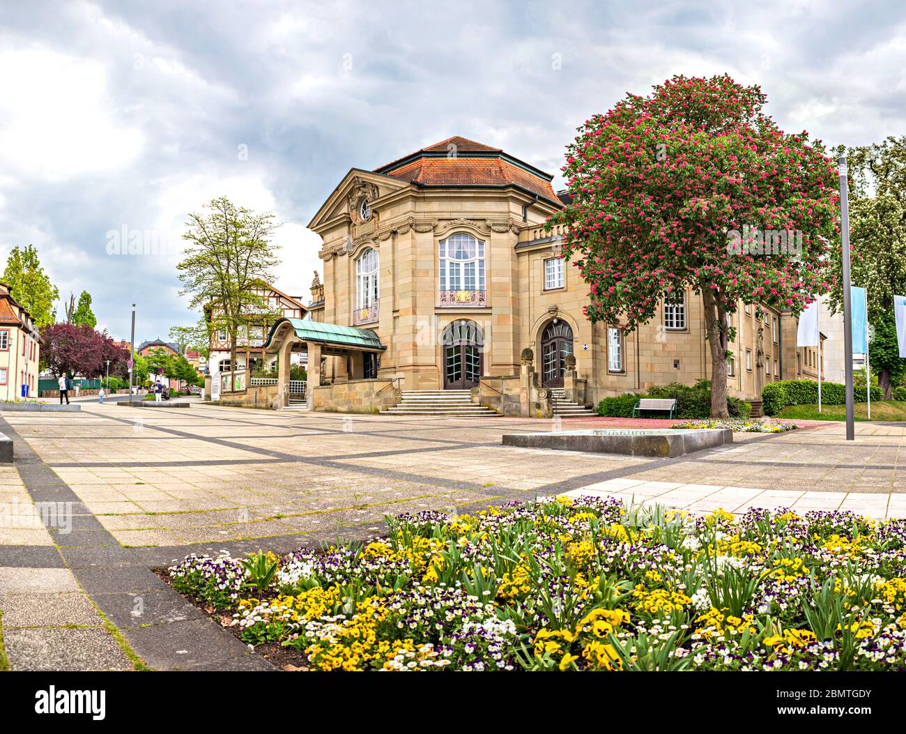 BAD KISSINGEN, GERMANY - CIRCA MAY, 2020: The Kurtheater of Bad ...