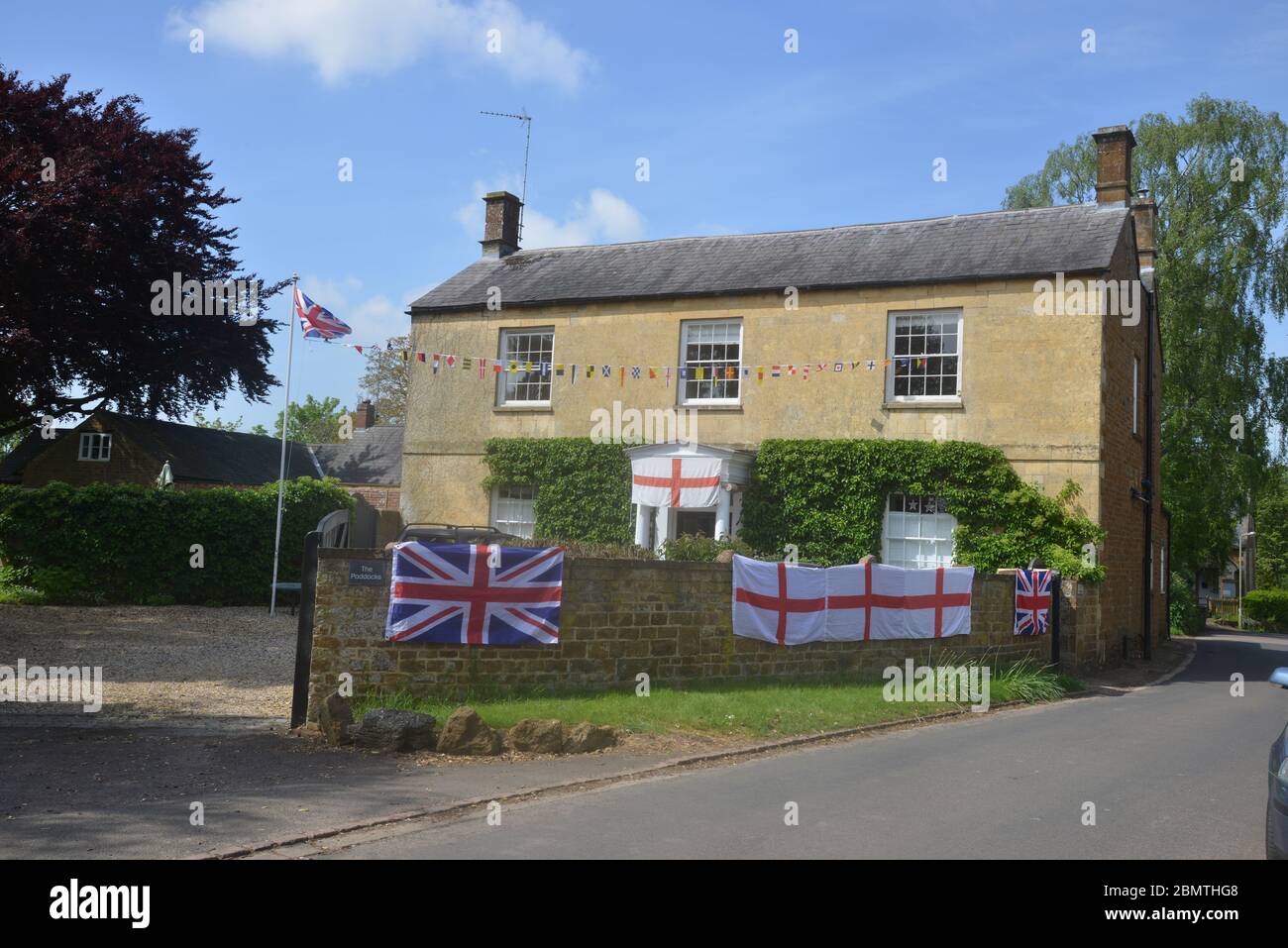 The Paddocks, a house in the north Oxfordshire village of Hook Norton ...