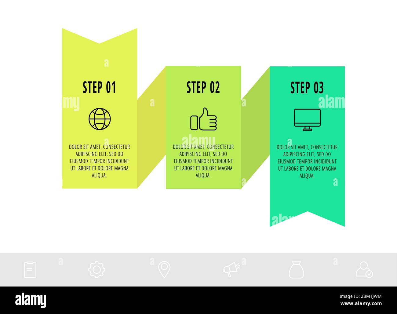 Infographic ribbon hi-res stock photography and images - Alamy