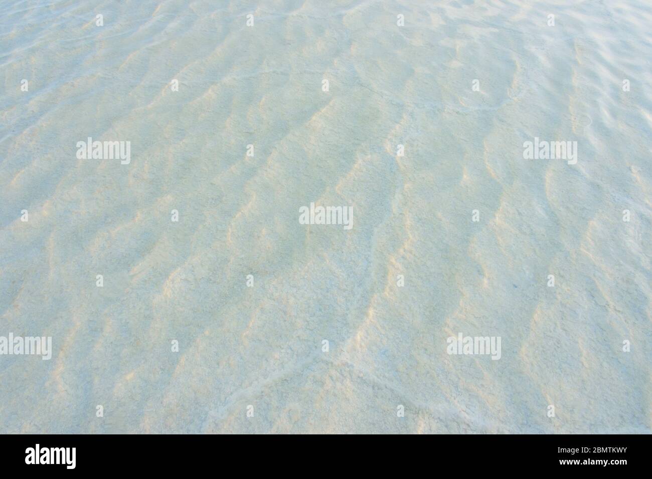 Salt crystals in the water background texture, Danakil desert Stock ...
