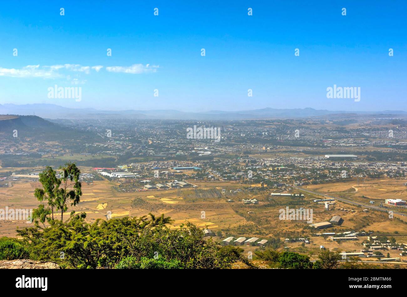 View over skyline of Mekele city, Ethiopia Stock Photo - Alamy