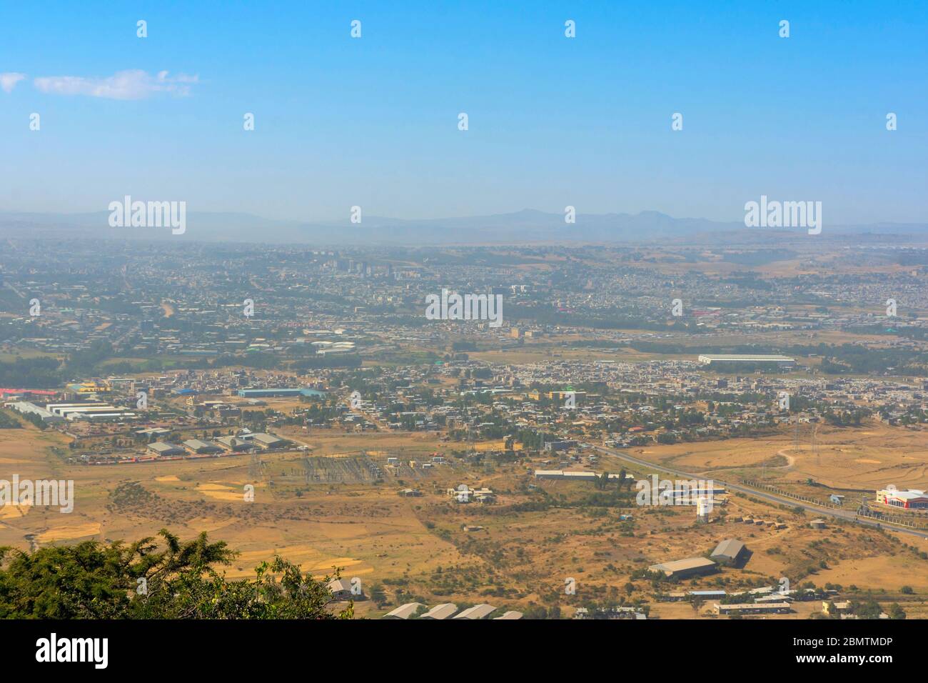 View over skyline of Mekele city, Ethiopia Stock Photo - Alamy