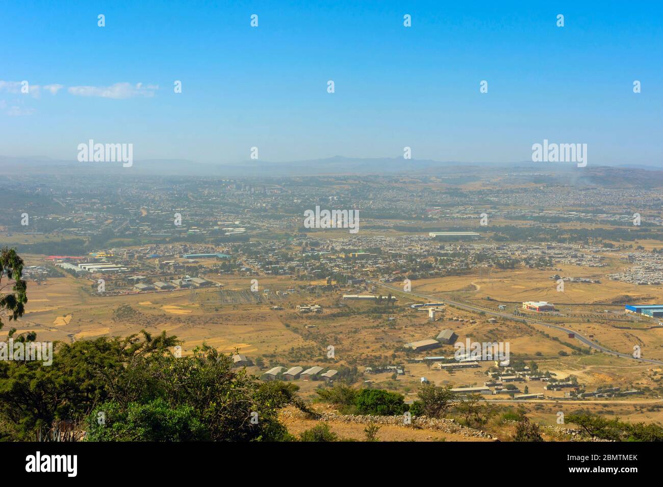 View over skyline of Mekele city, Ethiopia Stock Photo - Alamy