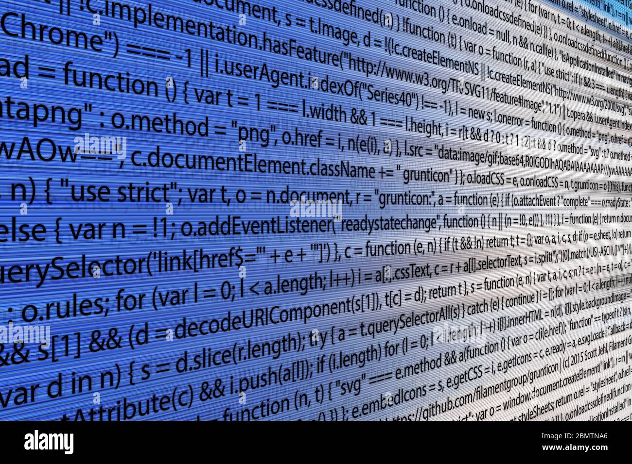 Abstract of digital code Stock Photo - Alamy