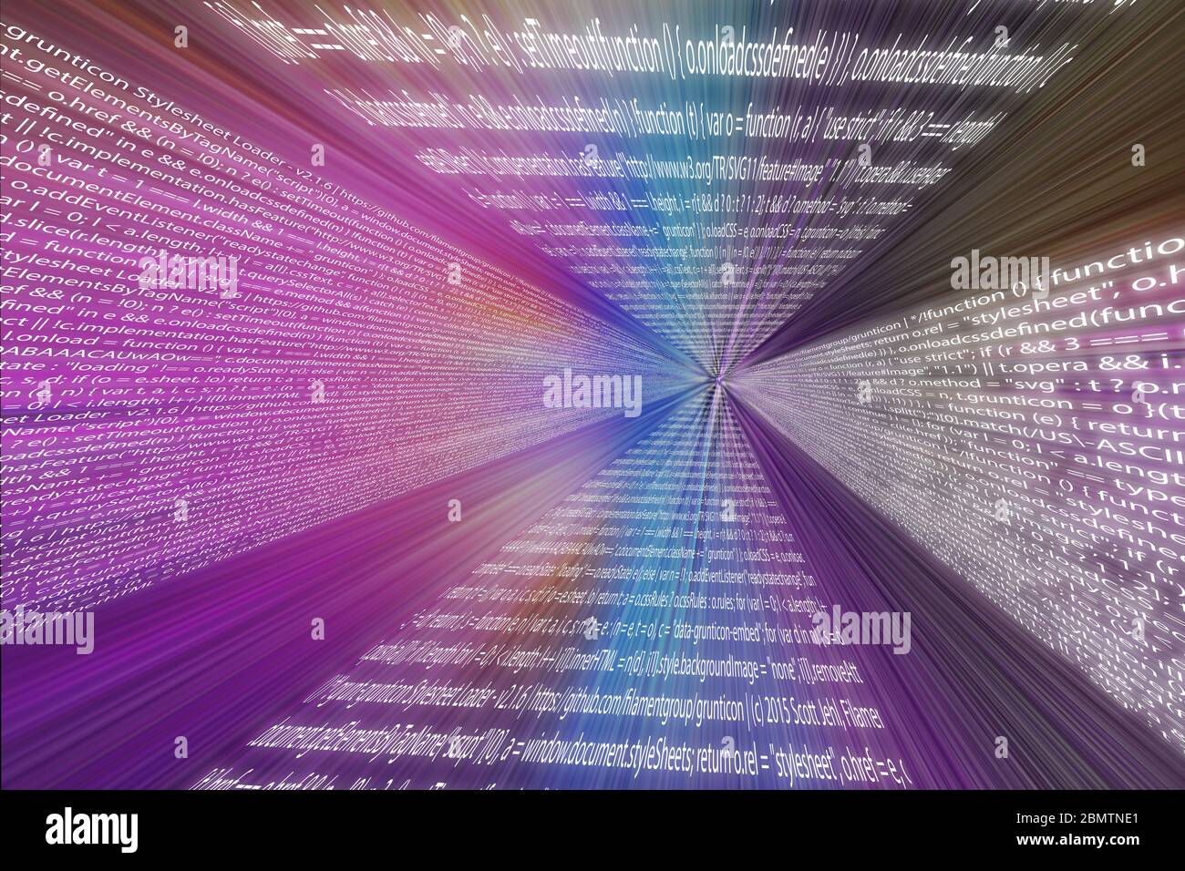 Abstract of digital code Stock Photo - Alamy
