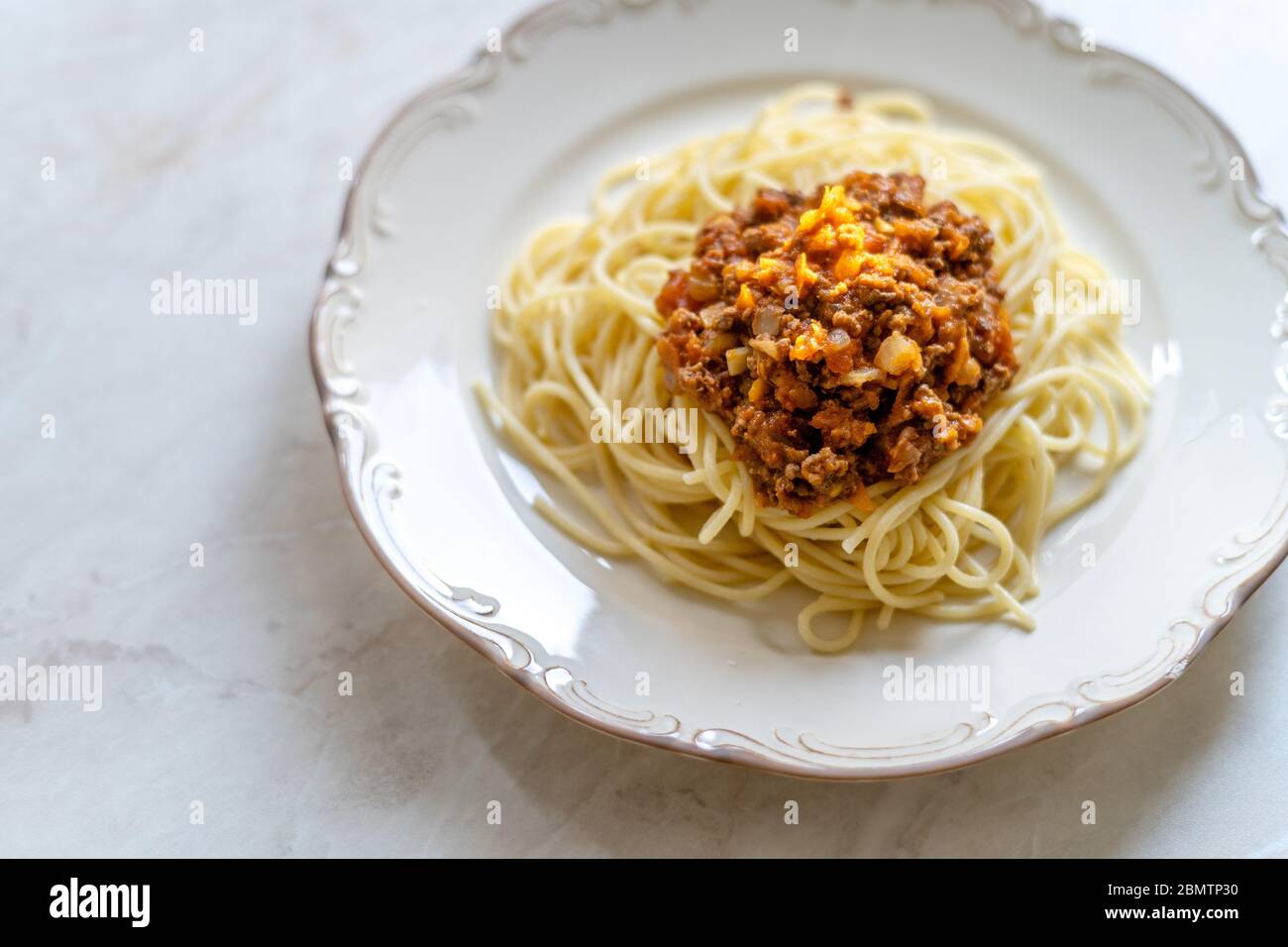 Ground beef ragu pasta hi-res stock photography and images - Alamy
