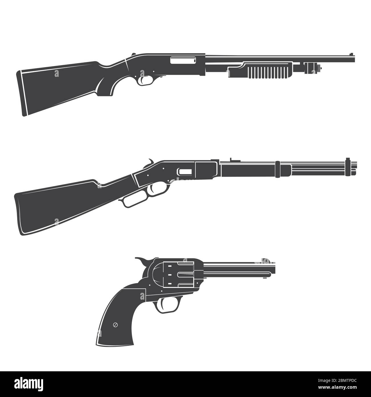 Western Gun Vector
