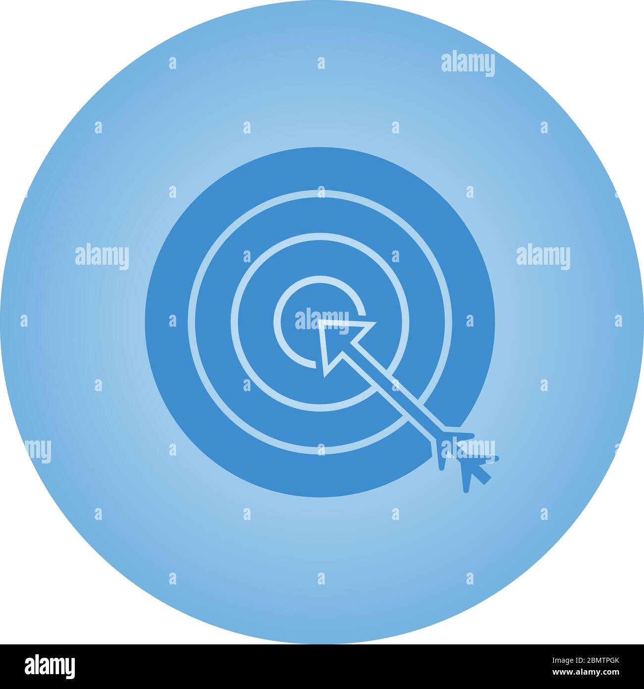 Beautiful Target Vector Glyph icon Stock Vector Image & Art - Alamy