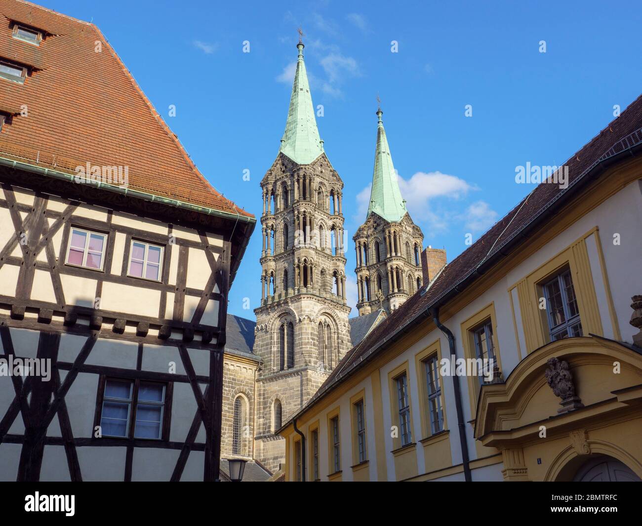 Bavaria deutschland unesco weltkulturerbe kathedrale bamberger dom hi ...