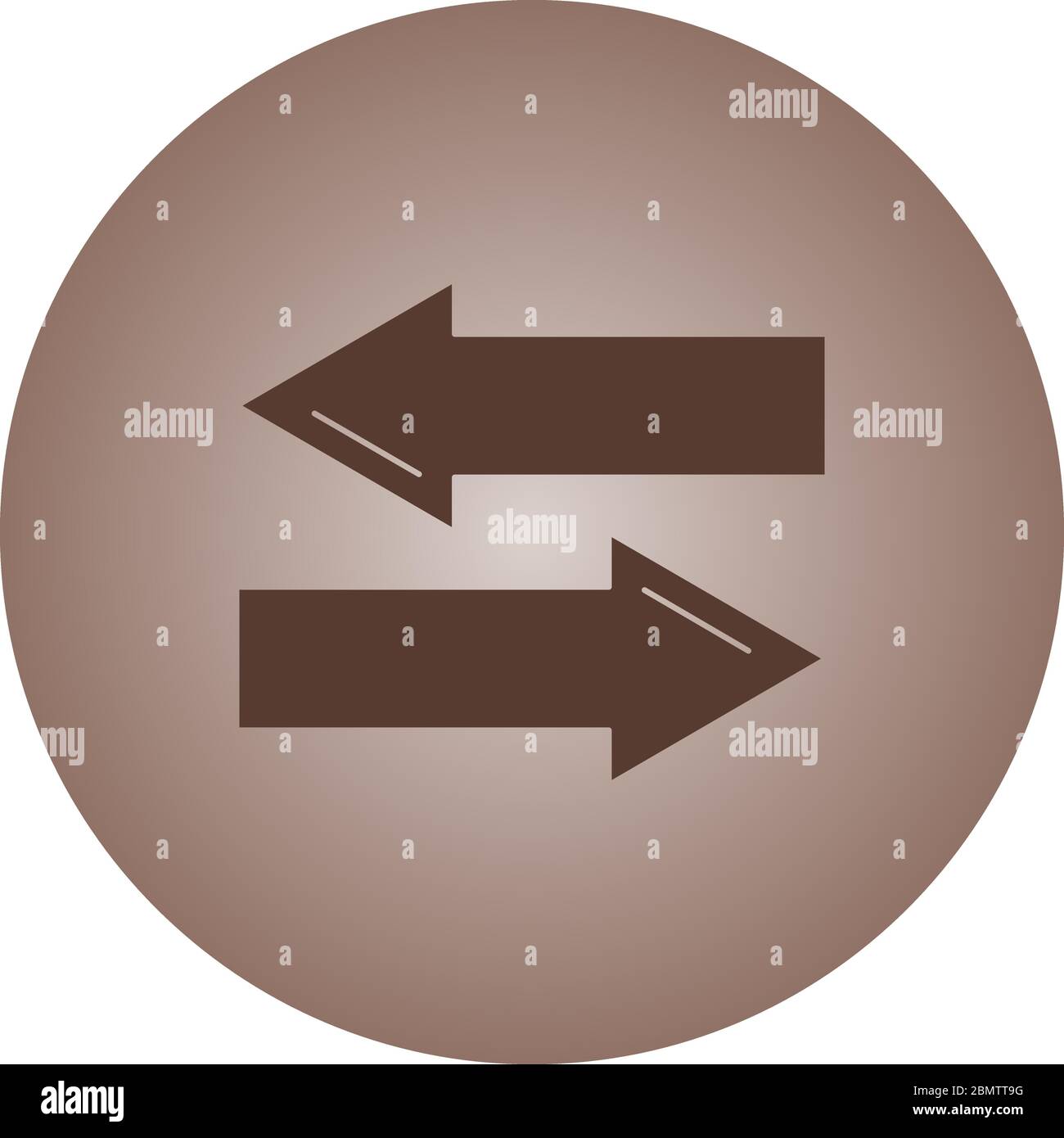 Beautiful Directional arrows Vector Glyph icon Stock Vector Image & Art ...