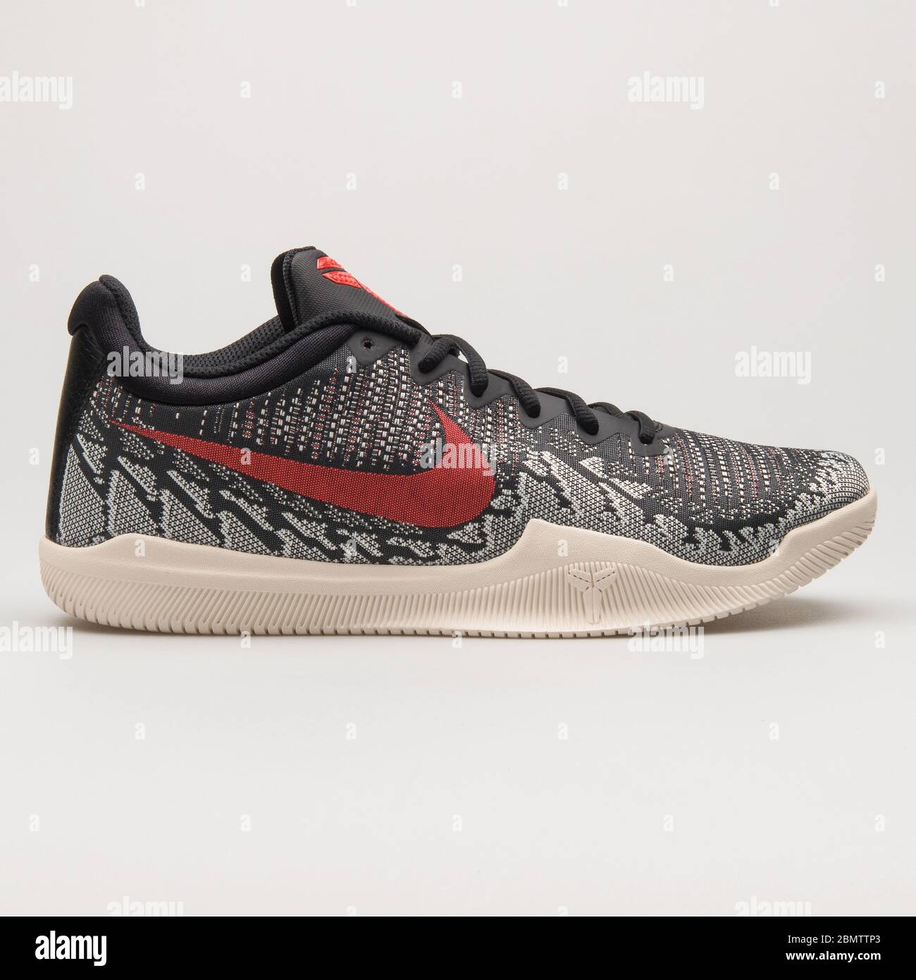 VIENNA, AUSTRIA - JUNE 14, 2018: Nike Mamba Rage black, red and sail ...