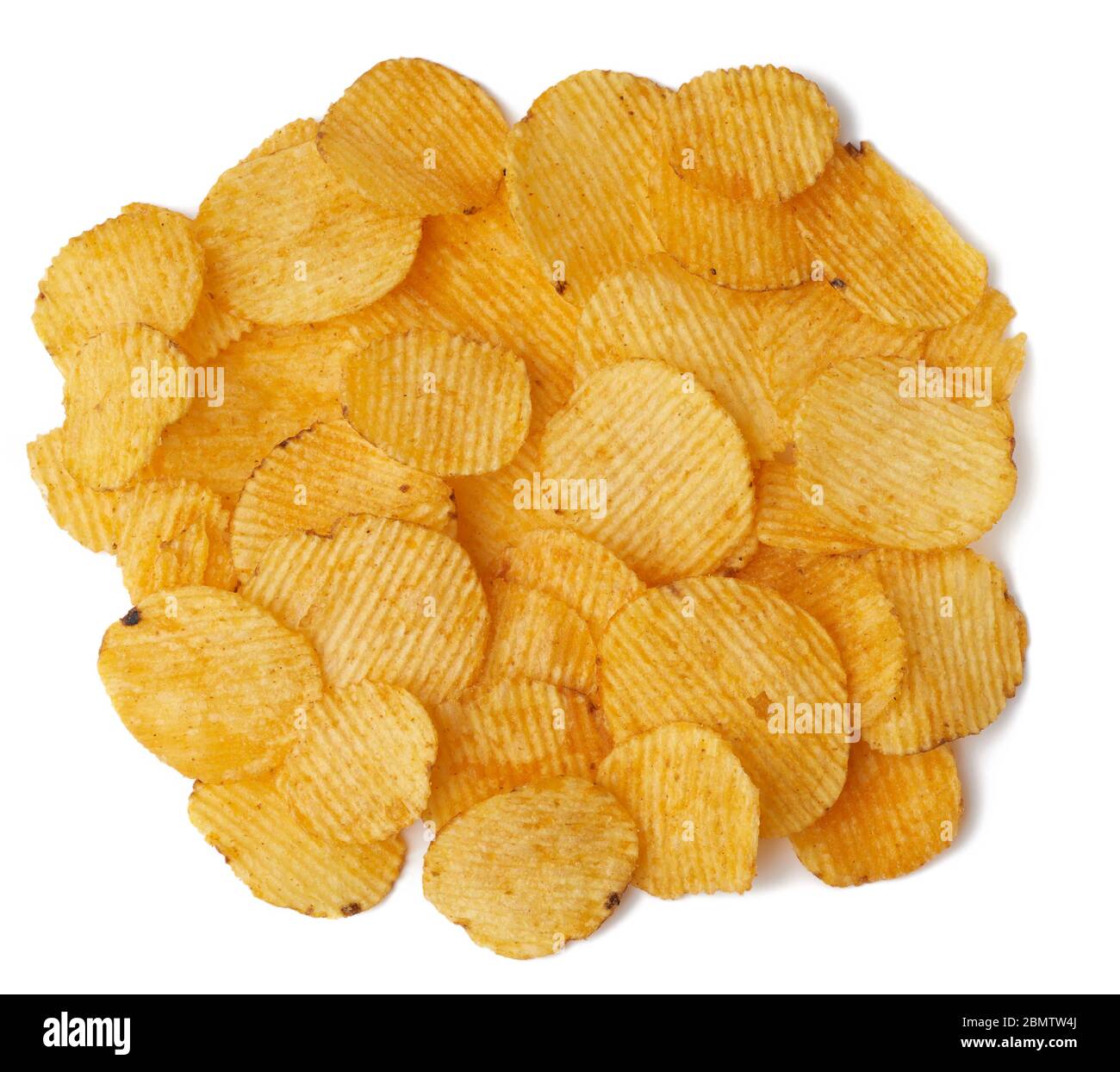 Corrugated chips Cut Out Stock Images & Pictures - Alamy