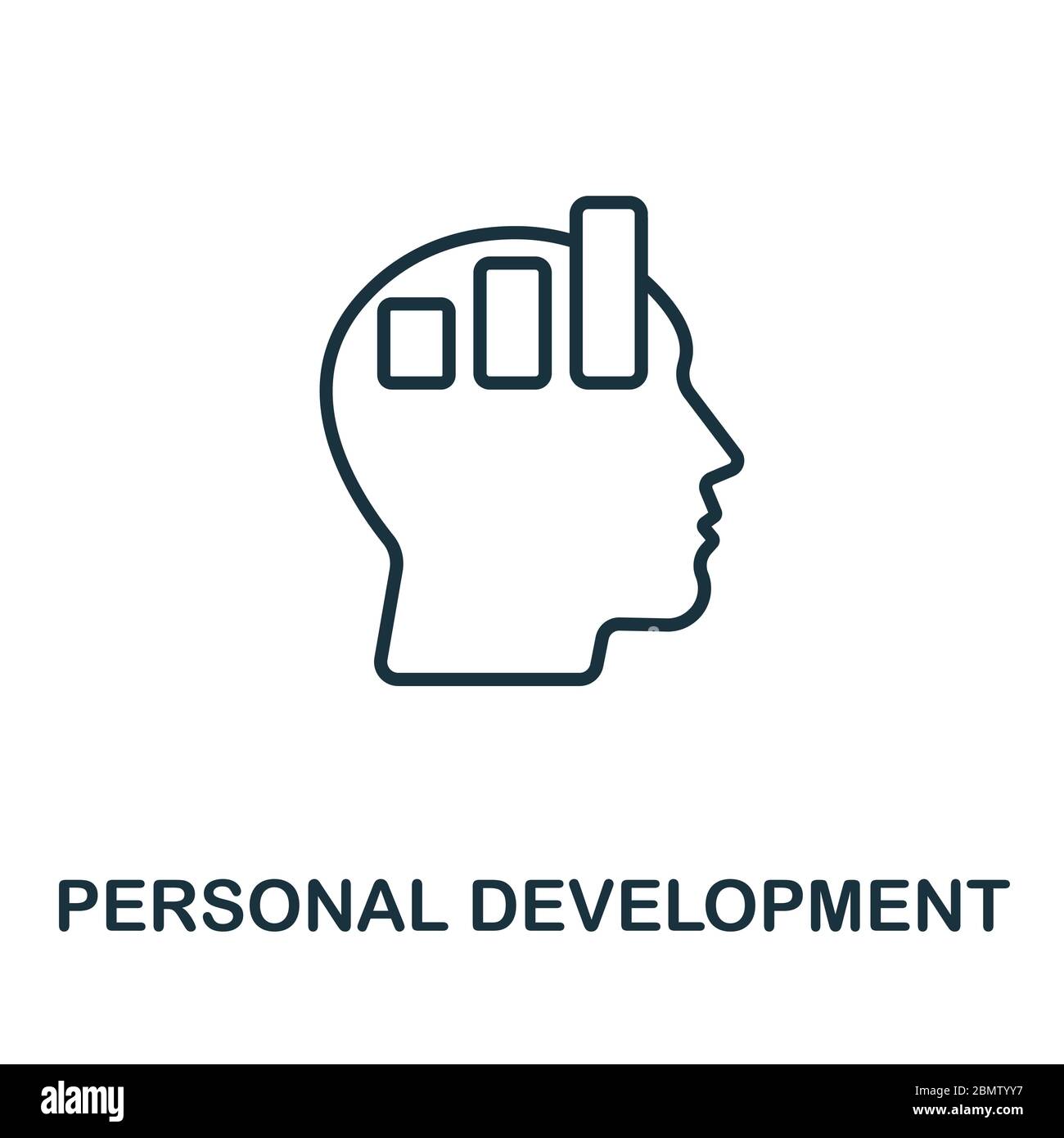 Personal Development icon from business training collection. Simple ...