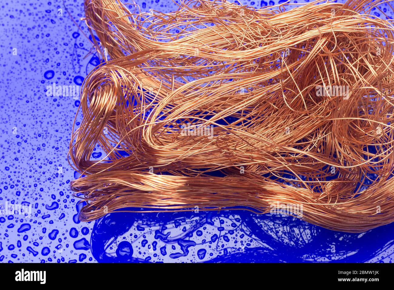 Copper filaments, small transmitting wires and carriers of electric ...