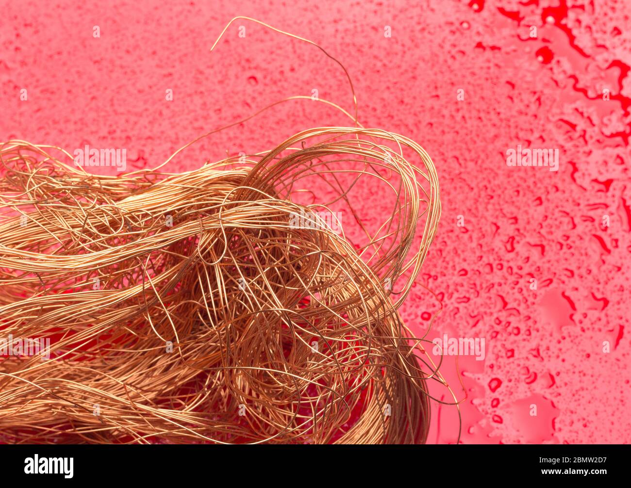 Copper filaments, small transmitting wires and carriers of electric ...