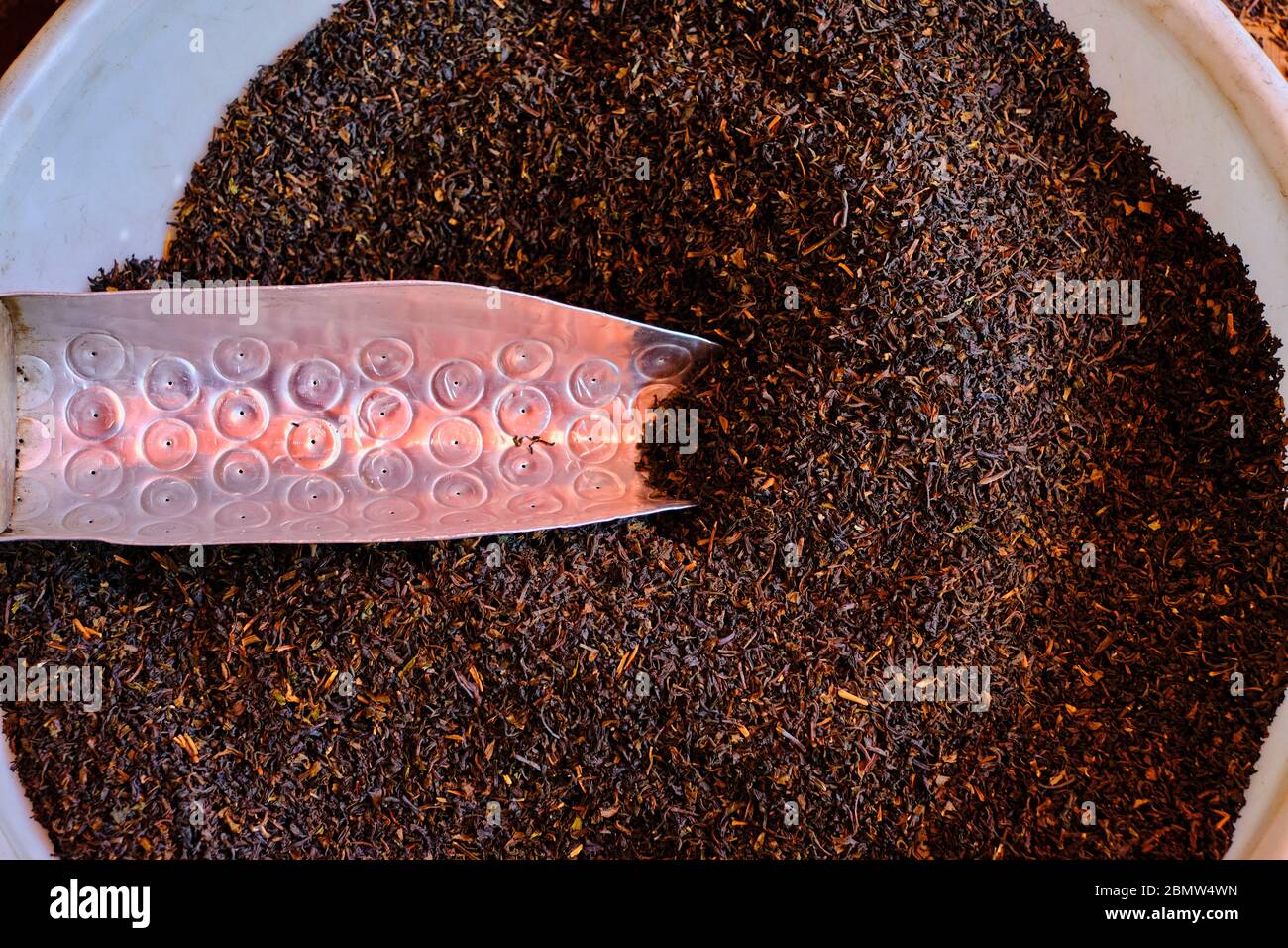 India, West Bengal, Darjeeling, Jogmaya Tea Estates Factory Stock Photo ...