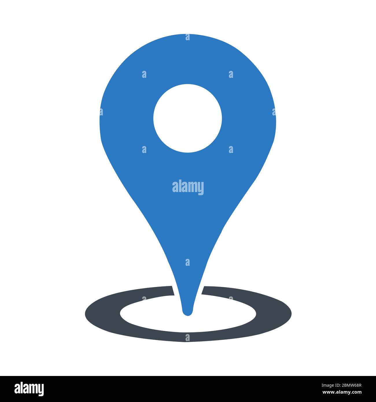 Map Markers ve Location Pin Stock Photo - Alamy