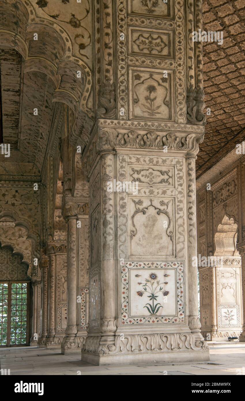 Rang Mahal Red Fort Delhi India Stock Photo - Alamy