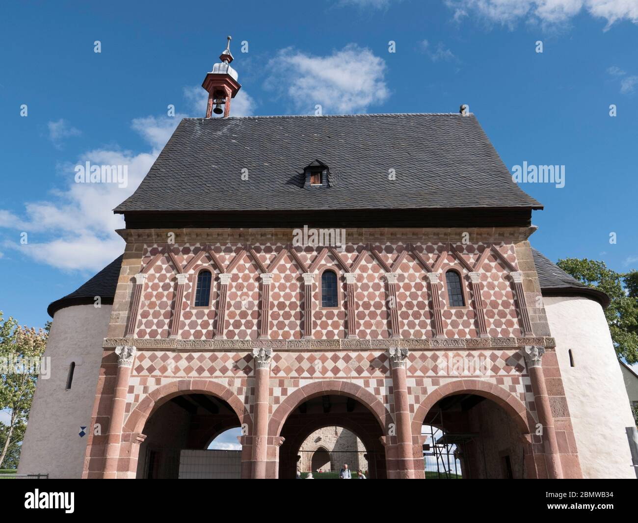 Kloster Lorsch, Königshalle, UNESCO Weltkulturerbe, Hessen, Deutschland ...