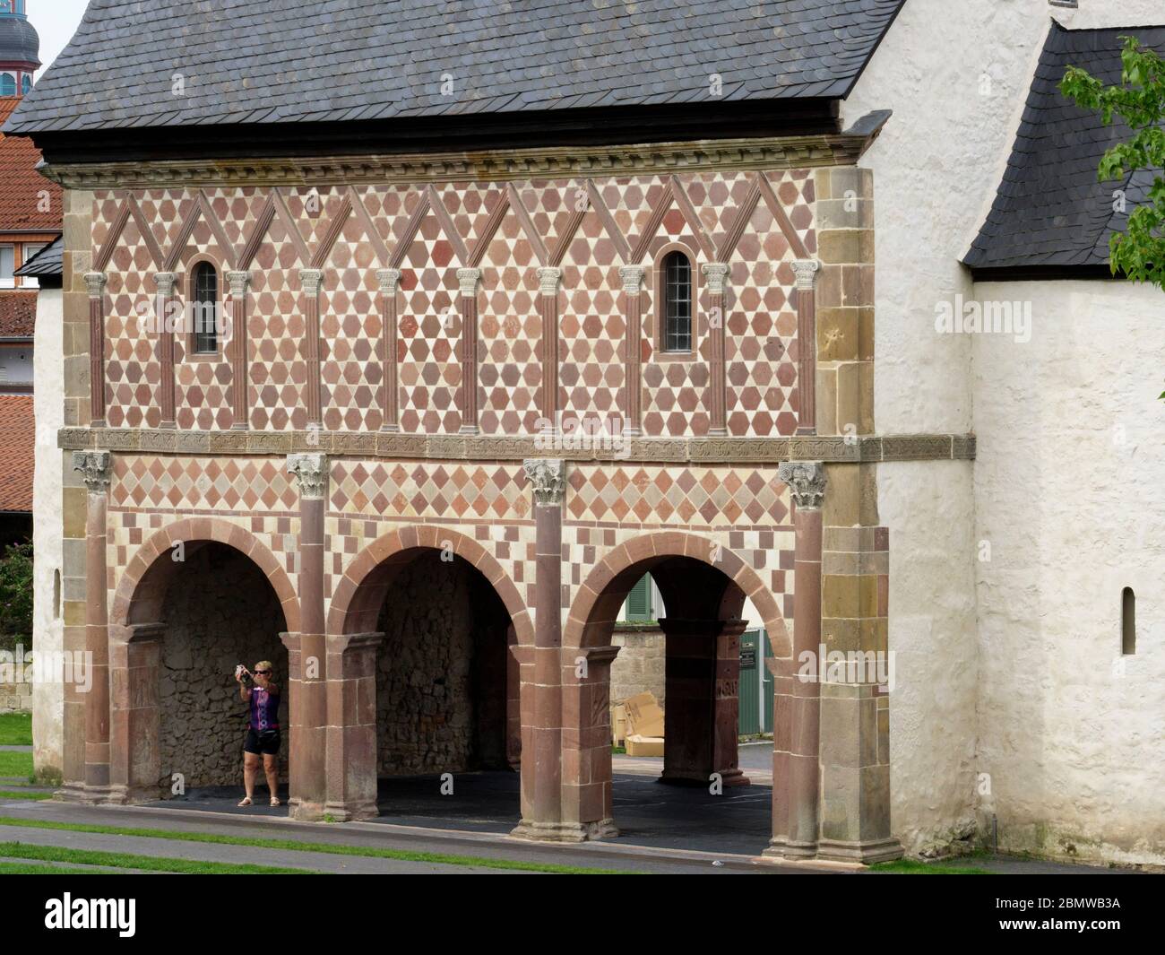 Kloster Lorsch, Königshalle, UNESCO Weltkulturerbe, Hessen, Deutschland ...