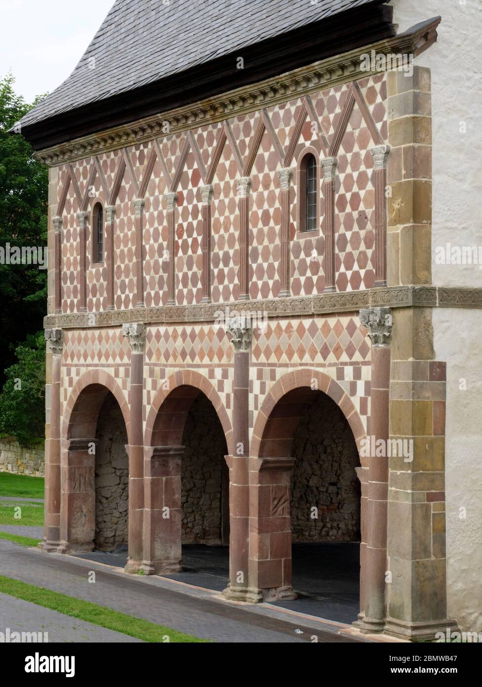 Kloster Lorsch, Königshalle, UNESCO Weltkulturerbe, Hessen, Deutschland ...