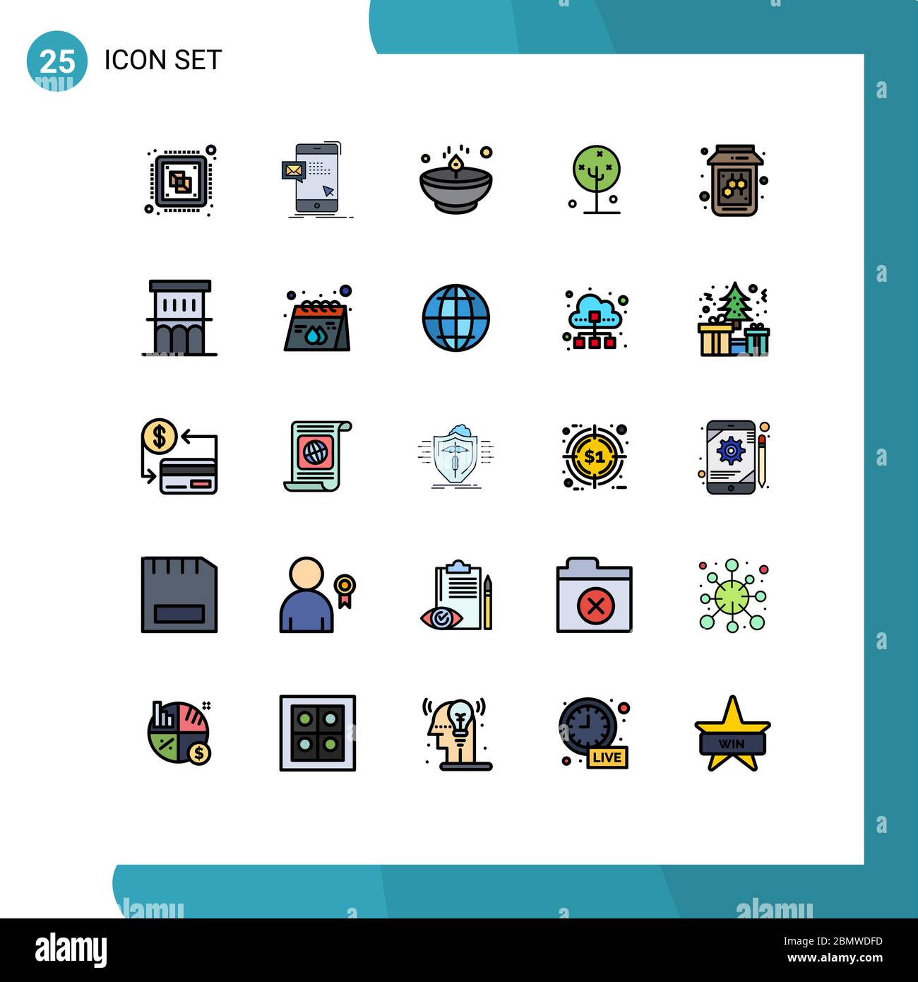 Bee and lotus flower Stock Vector Images - Alamy