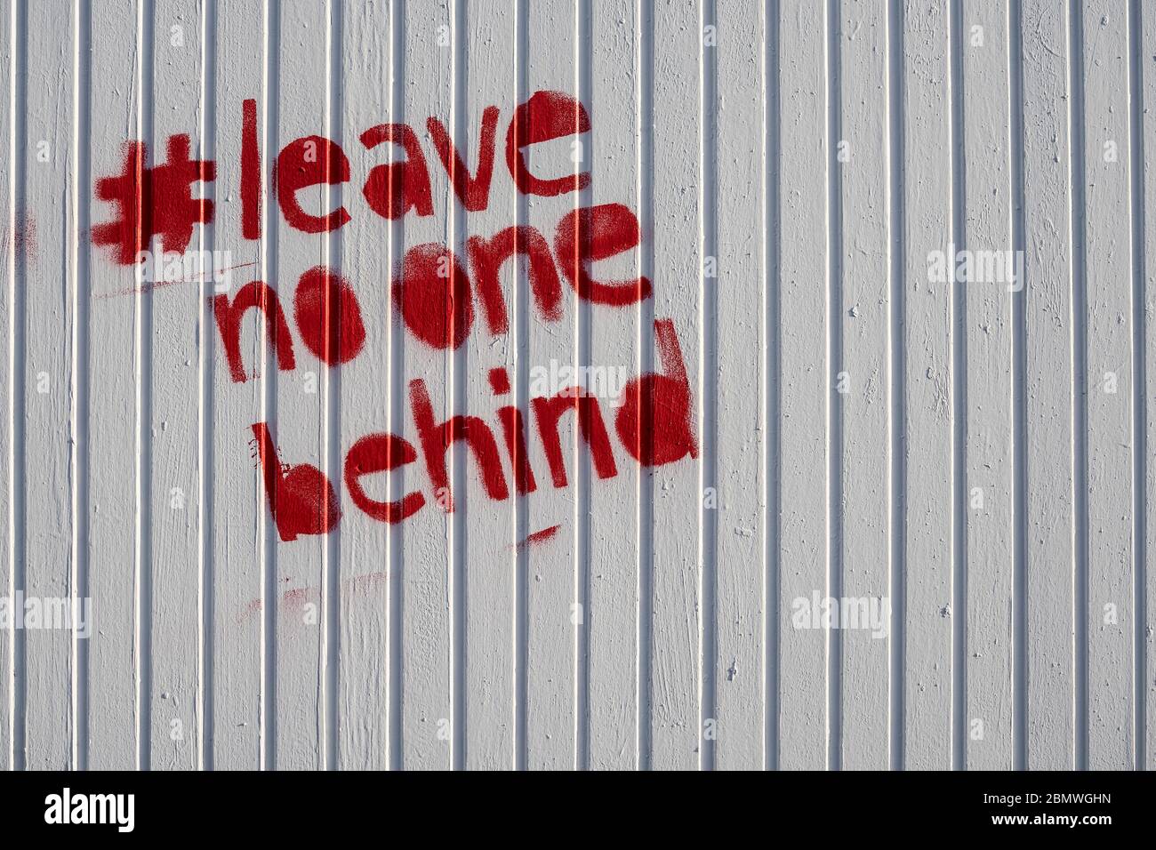 Leave no one behind hi-res stock photography and images - Alamy