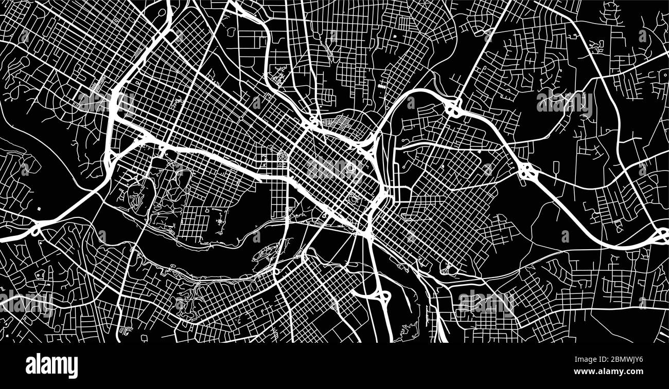 Map of richmond hi-res stock photography and images - Alamy