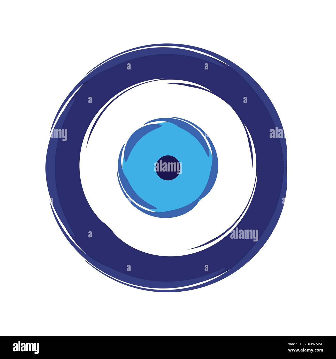 blue evil eye vector Stock Vector Image & Art - Alamy
