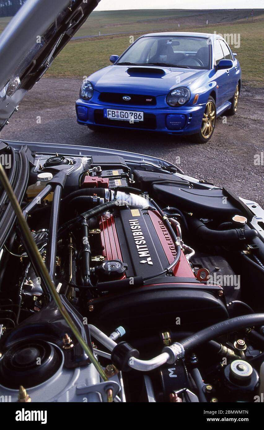 Mitsubishi evo vii hi-res stock photography and images - Alamy