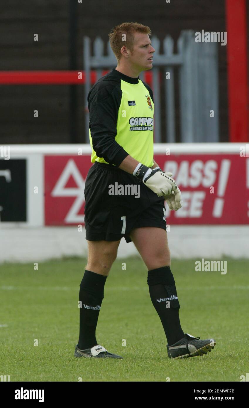 DAGENHAM, UK. JULY 19: James Pullen of Dagenham during a Friendly ...