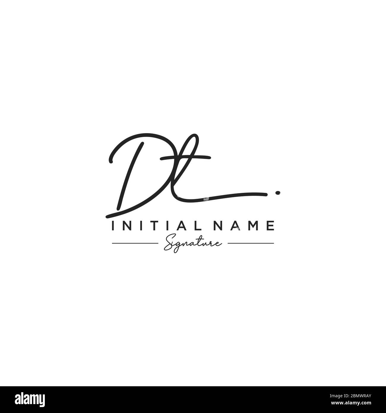 Letter dt logo hi-res stock photography and images - Alamy