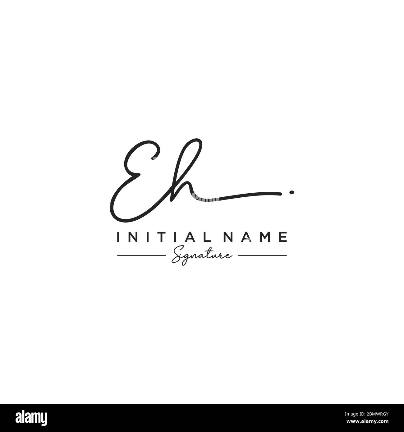 Eh template Stock Vector Images - Alamy