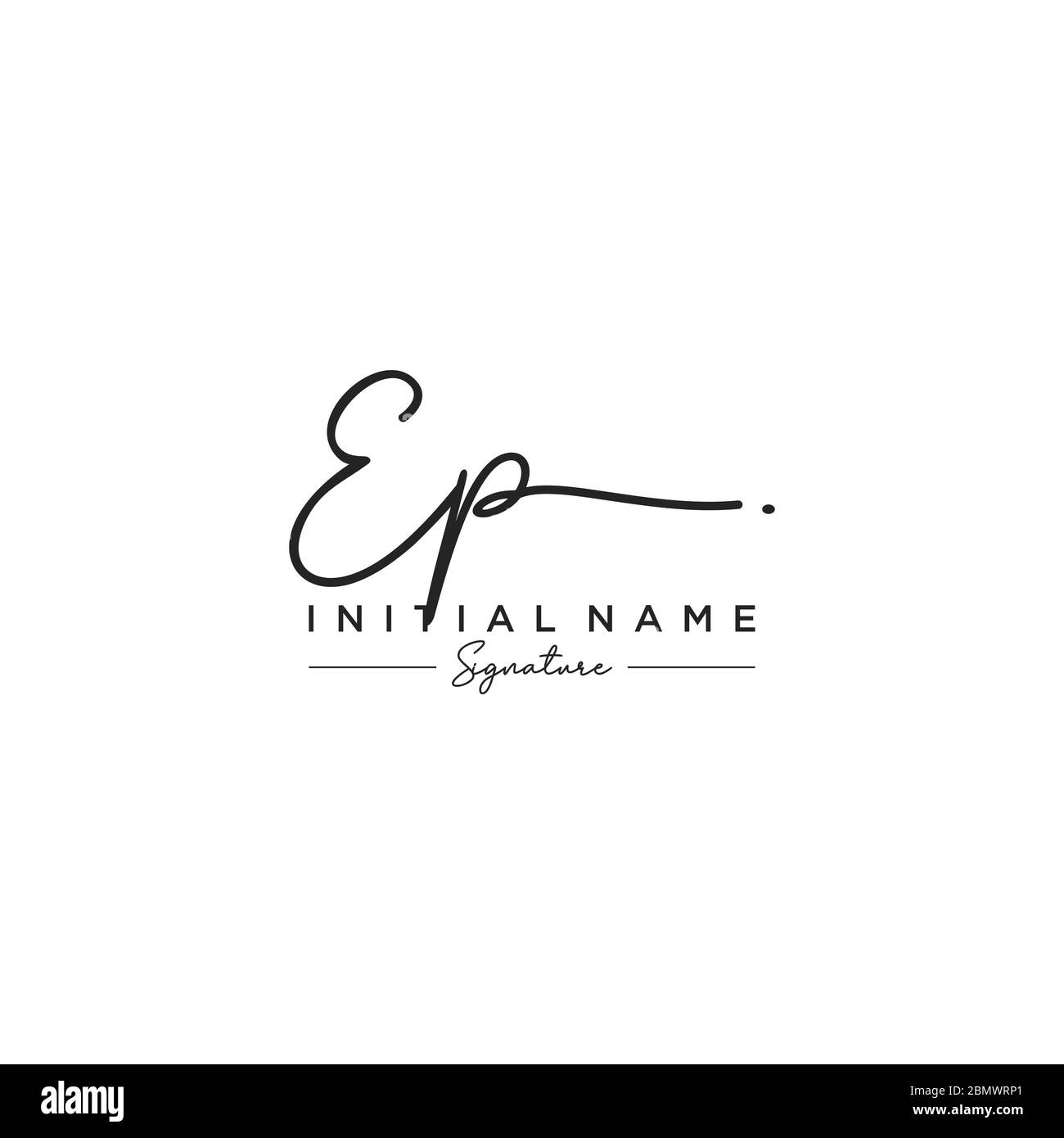 Ep letter Stock Vector Images - Alamy