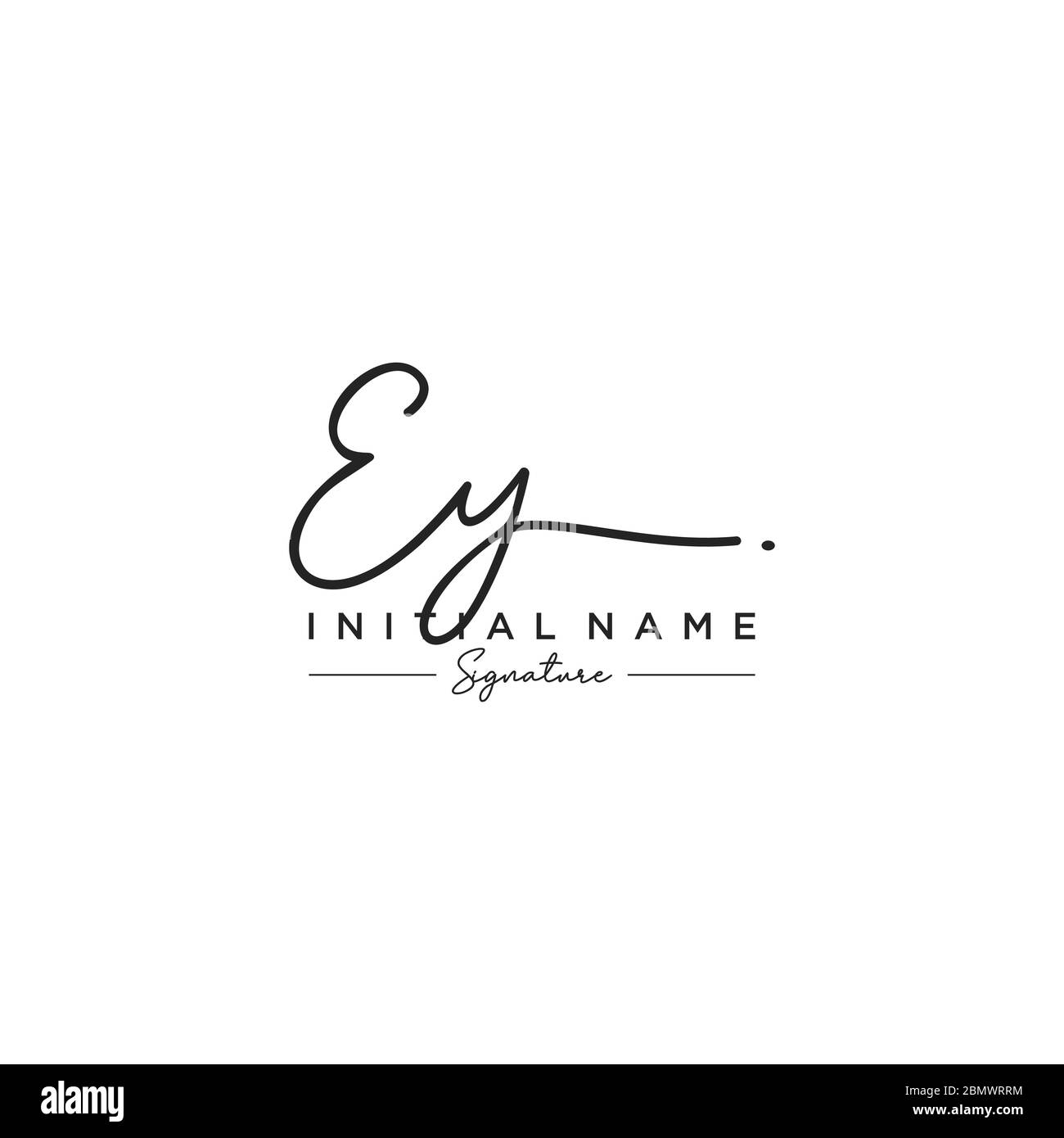 Ey letter logo Stock Vector Images - Alamy