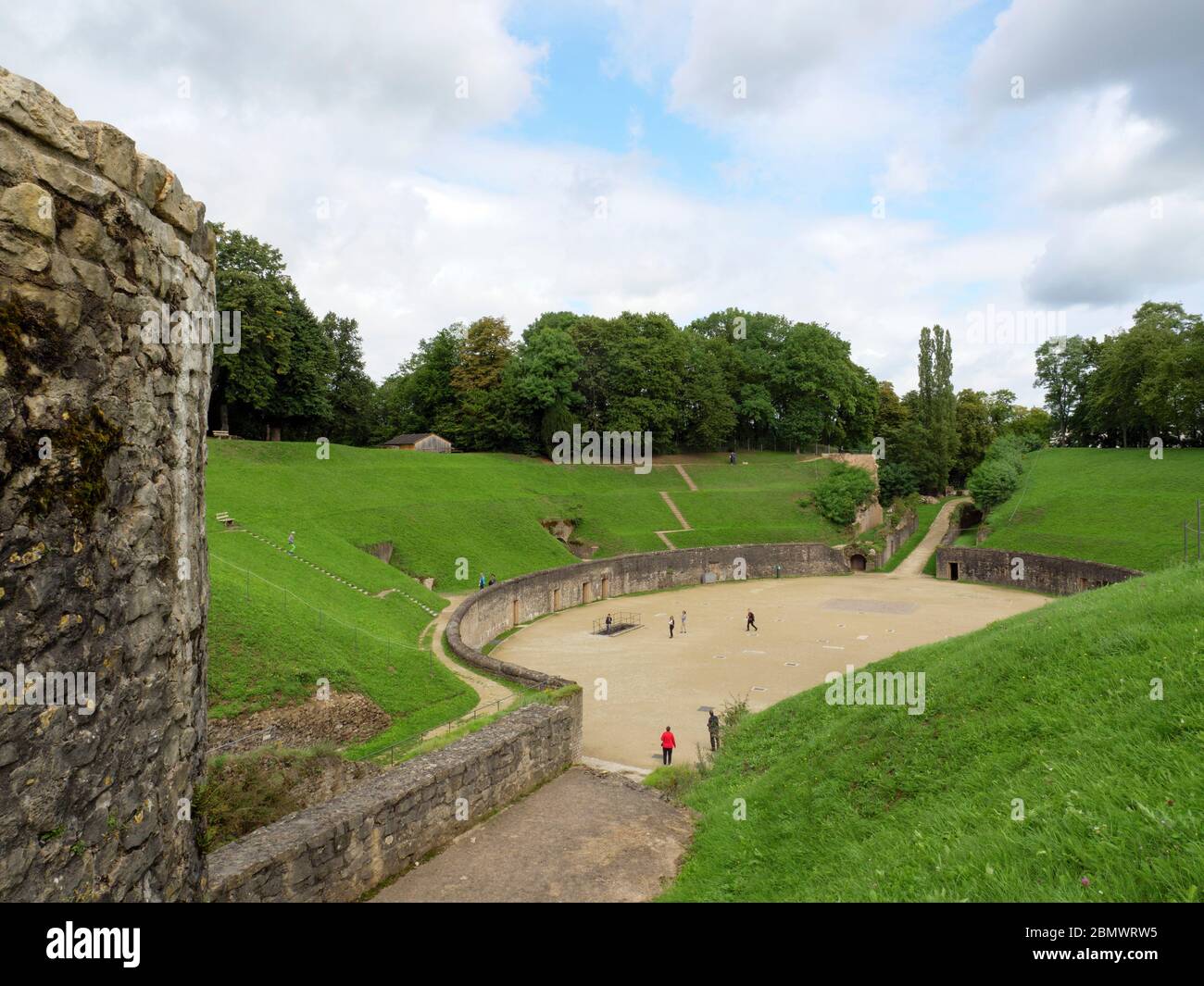 Römisches Amphitheater, Trier, UNESCO Welterbe, Rheinland-Pfalz ...