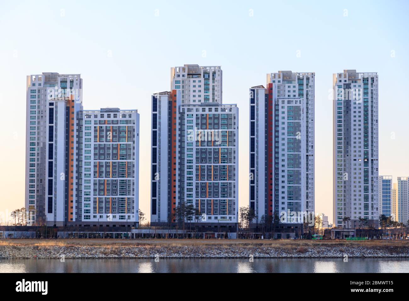 Incheon Songdo, Korea, 14 Jan 2020 - Incheon Songdo International City ...