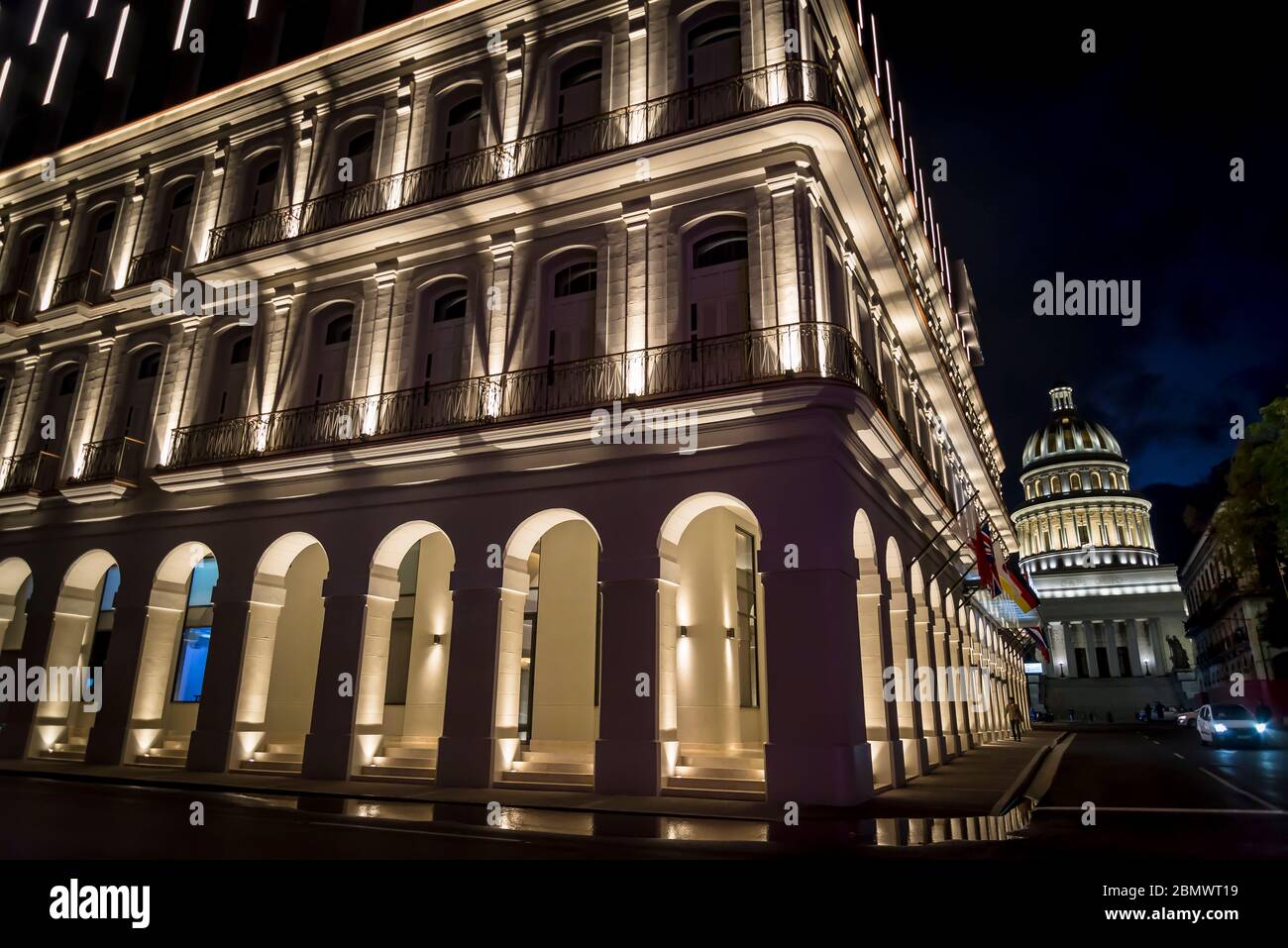 Gran Hotel and El Capitolio, or the National Capitol Building ...