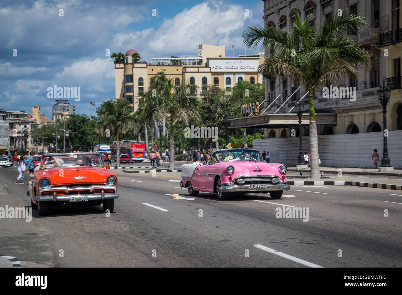 Parque Central, Havana, Cuba Stock Photo - Alamy