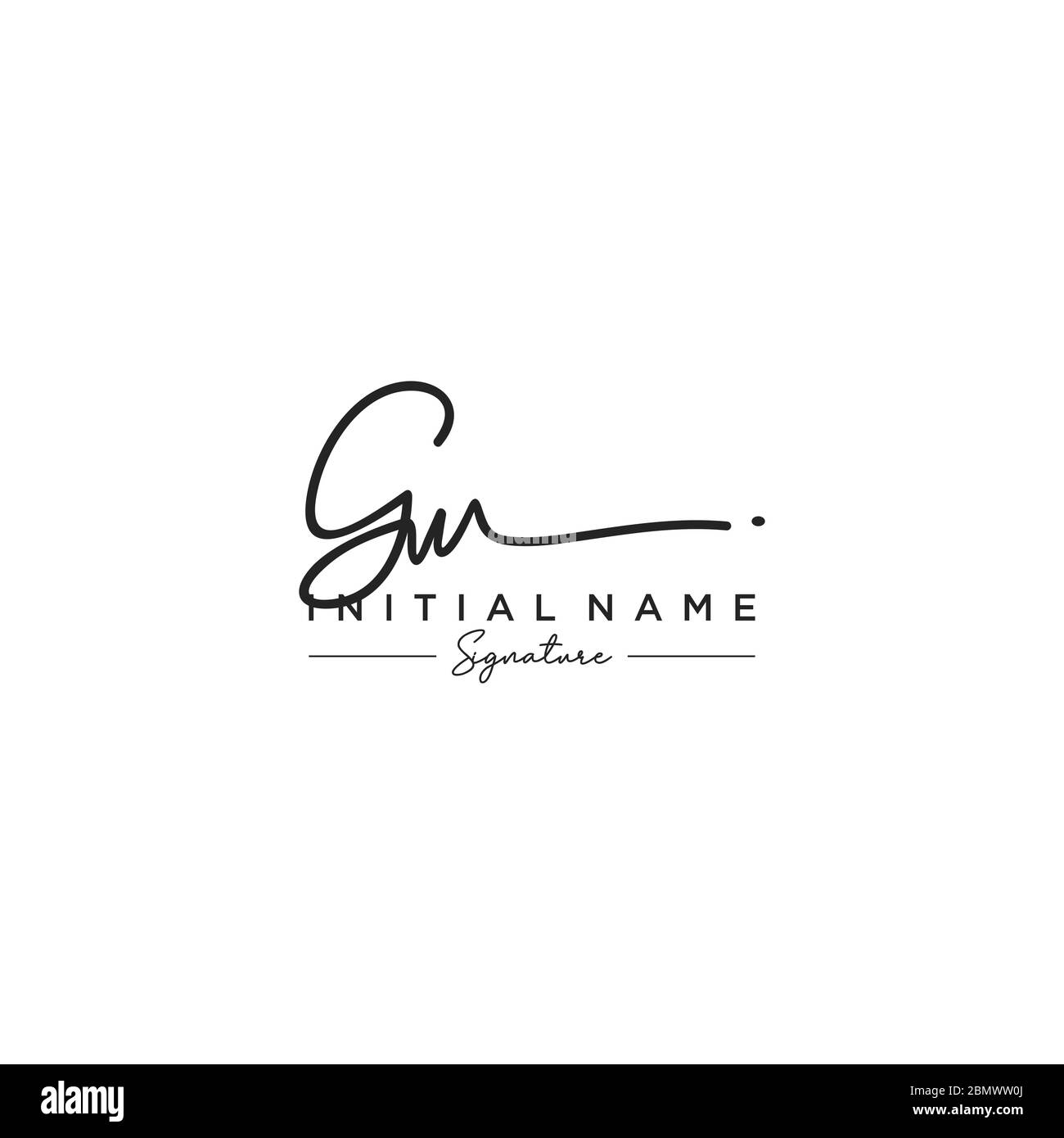 Gw Signature High Resolution Stock Photography and Images - Alamy