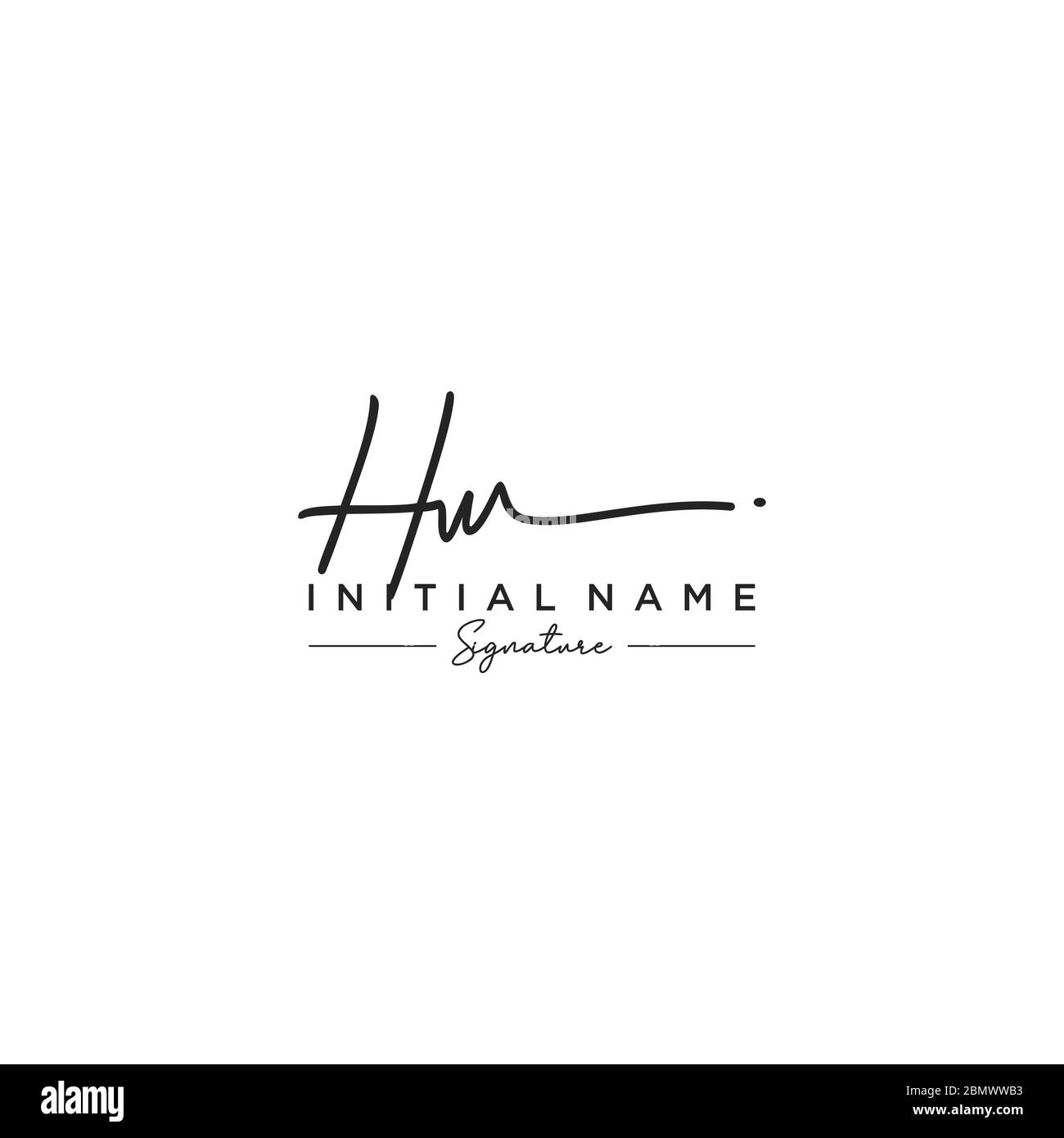 Hw logo vector vectors hi-res stock photography and images - Alamy