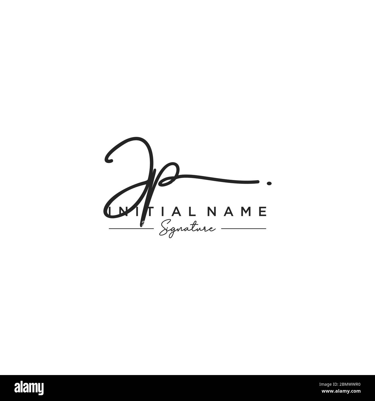 Jp initials hi-res stock photography and images - Alamy