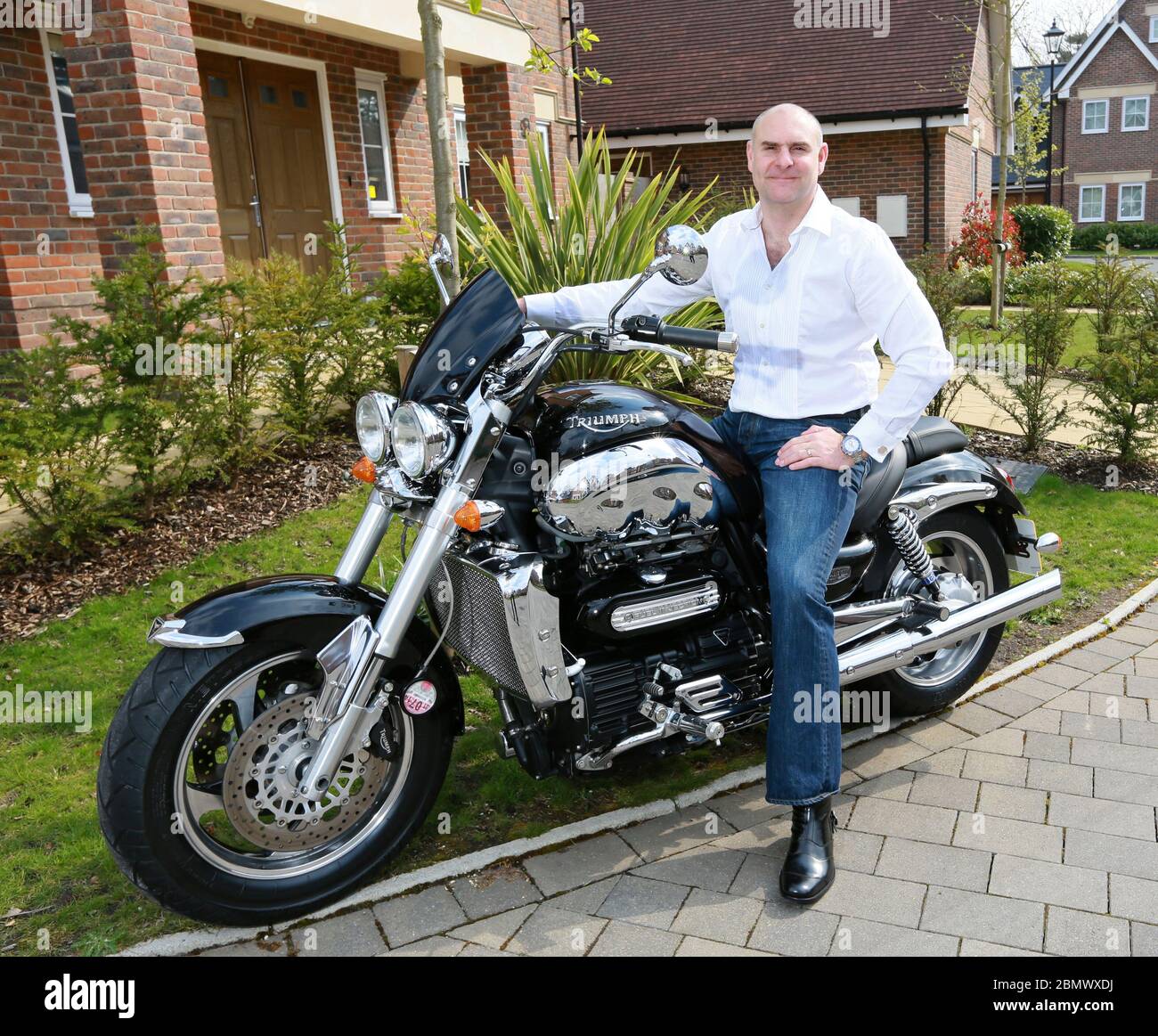 Jeff Dodds Virgin Media UK Chief Operating Officer (COO) at his Surrey ...