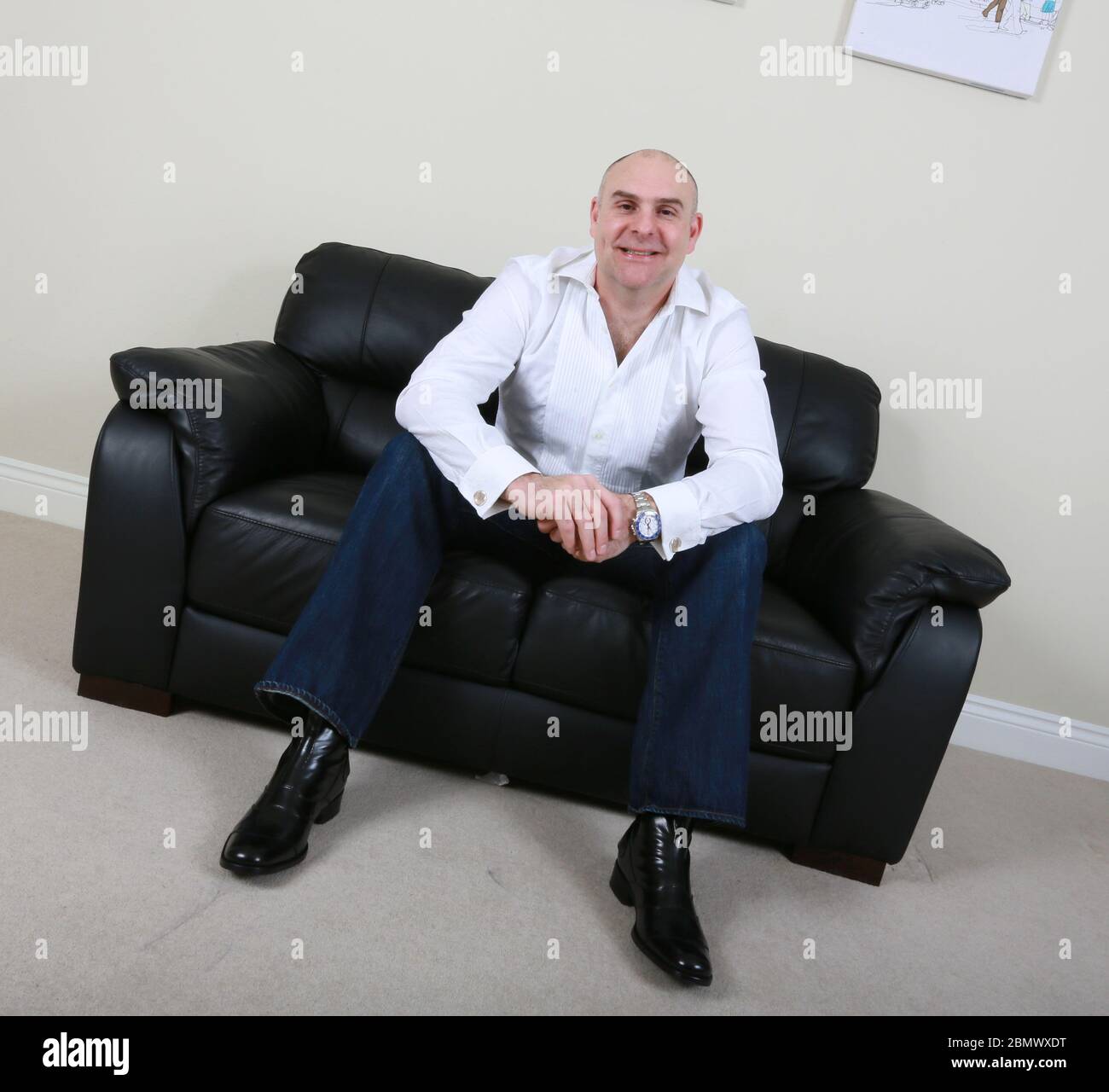 Jeff Dodds Virgin Media UK Chief Operating Officer (COO) at his Surrey ...